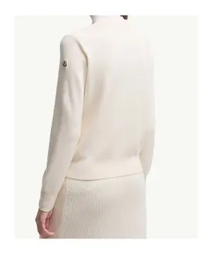 Moncler Padded Wool Zip-up Cardigan