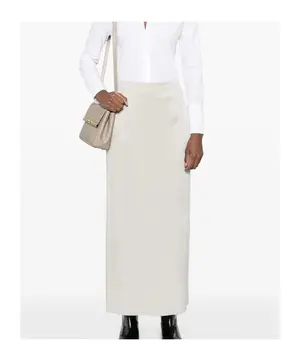 Brunello Cucinelli Straight-hem Midi Skirt