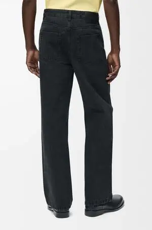 Loewe Anagram Embroidered Jeans
