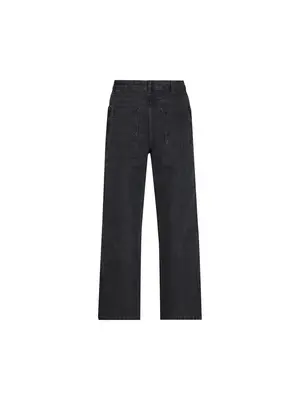 Loewe Embroidered Wide-leg Jeans