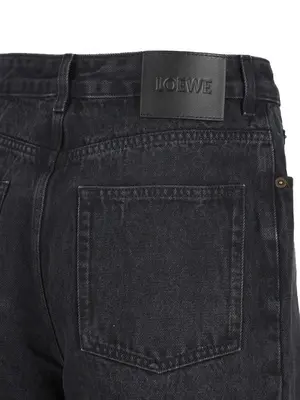 Loewe Embroidered Wide-leg Jeans
