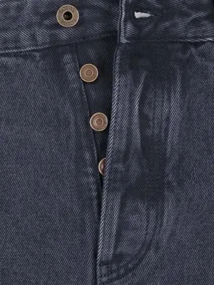 Loewe Embroidered Wide-leg Jeans