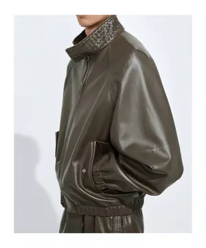 Bottega Veneta Leather Blouson