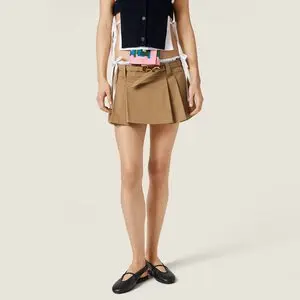 Miu Miu Leather Slingback Ballerinas