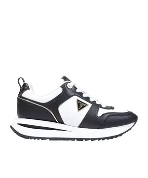 Guess Lace-up Sneakers - White