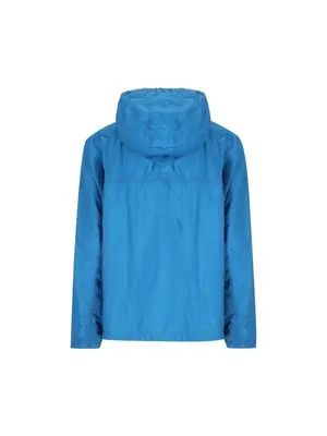 Loewe Logo Zip-up Hooded Jacket