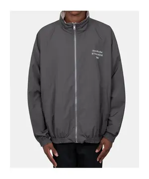 Acne Studios High Neck Zip-up Jacket - Khaki