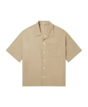 Loewe Short Sleeve Shirt - Neutrals