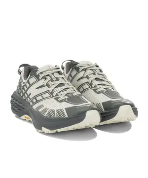 Hoka One One Speedgoat 2 Athletic Sneakers - Alabaster / Outer Orbit