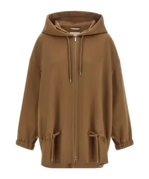 Max Mara Madriana Hooded Zip Coat
