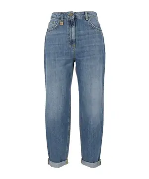 Elisabetta Franchi Belt Loop Jeans