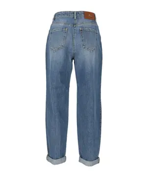 Elisabetta Franchi Belt Loop Jeans