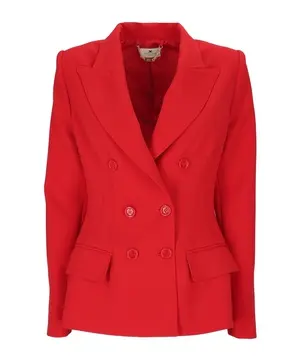 Elisabetta Franchi Button Detailed Blazers For Women