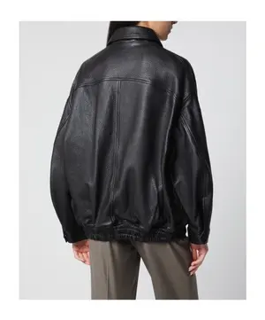 RÓHE Long Sleeve Leather Jacket