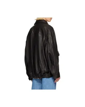 RÓHE Long Sleeve Leather Jacket