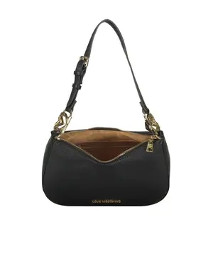 Moschino Curved Zip Shoulder Bag