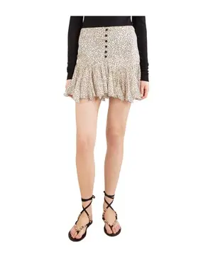 Isabel Marant Étoile Mini Skirt With Small Polka Dots