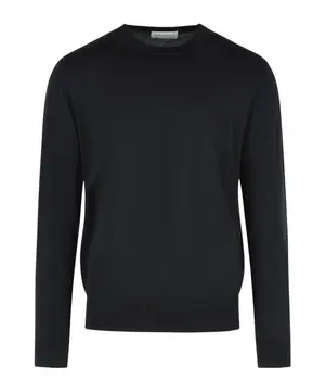Dries Van Noten Long-sleeve Crew-neck Pullover - Black