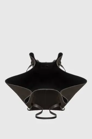 Yuzefi Mochi Suede Tote Bag - Black