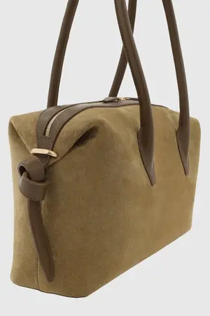 Yuzefi Brioche Duffle Bag - Brown
