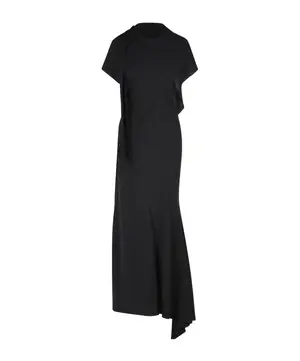 Attico Backless Dress - Black