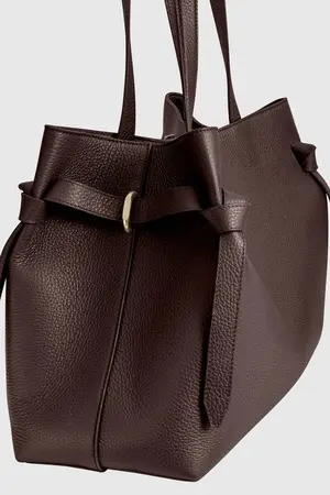 Yuzefi Gyoza Tote - Brown