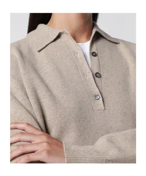 RÓHE Long-sleeved Polo Shirt