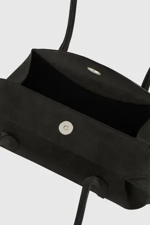 Yuzefi Oyster Mini Shoulder Bag - Black
