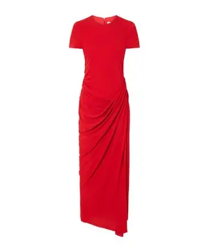 Erdem Crew Neck Short-sleeve Midi Dress