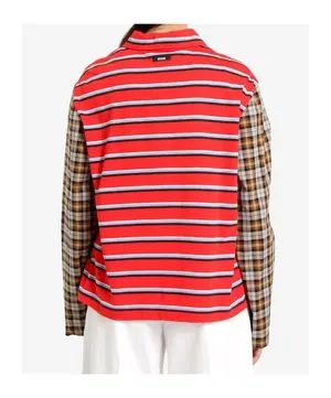 MSGM Striped Polo Shirt