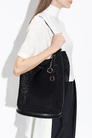 Alaïa Hip Large Bucket Bag