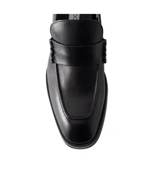 JIMMY CHOO Glossy Leather Loafers