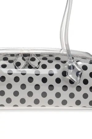 Alaïa Le Teckel Polka-dot Shoulder Bag