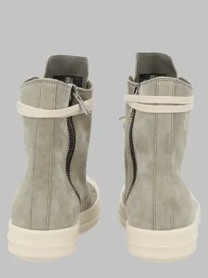Rick Owens Zip High-top Sneakers