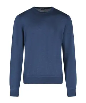 TOM FORD Crew-neck Sweater - Midnight Blue