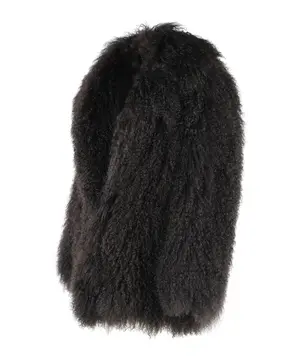 BLANCHA Long Sleeve Fur Jacket