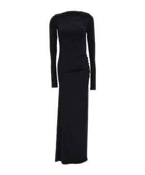 Andamane Deep Open Back Maxi Dress
