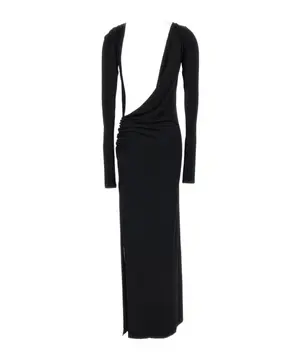 Andamane Deep Open Back Maxi Dress