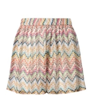 Missoni Zigzag-knit Elasticated-waistband Shorts - Multi-color