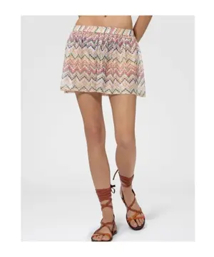 Missoni Zigzag-knit Elasticated-waistband Shorts