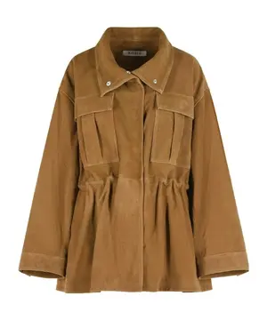 RÓHE Sculptural Suede Jacket