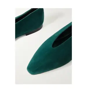 JIMMY CHOO Pointed Slip-on Flats