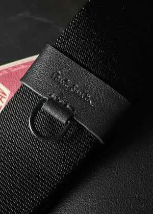 Paul Smith Hotel Stickers Zip-up Briefcase