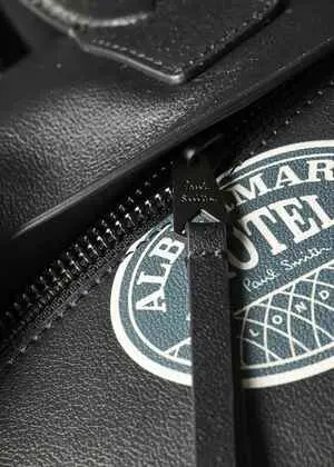Paul Smith Hotel Stickers Zip-up Briefcase