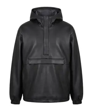 RÓHE Hooded Leather Jacket