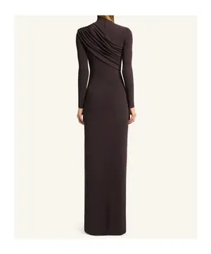 COURREGES Twist-detail Jersey Maxi Dress