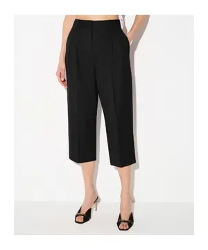 Elisabetta Franchi Trousers In Gabardine Fabric