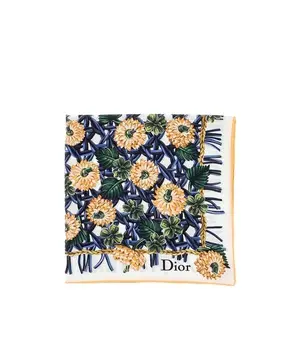 Dior Patterned Scarf - Multicolor