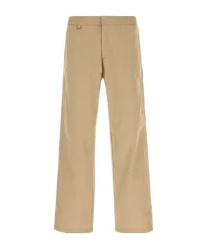 Herno Elastic-waist Straight-leg Pants - Beige