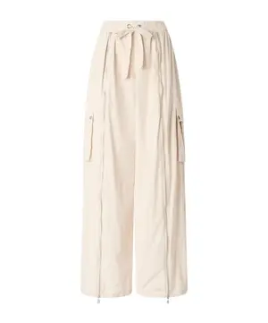 Pinko Palazzo Trousers With Zip And Cargo Pockets